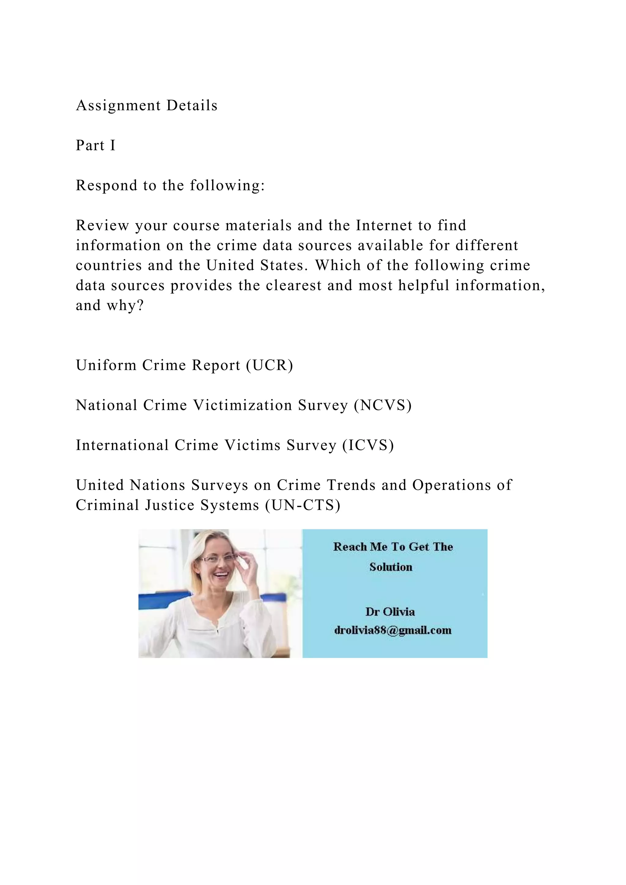 Assignment DetailsPart IRespond to the followingReview .docx