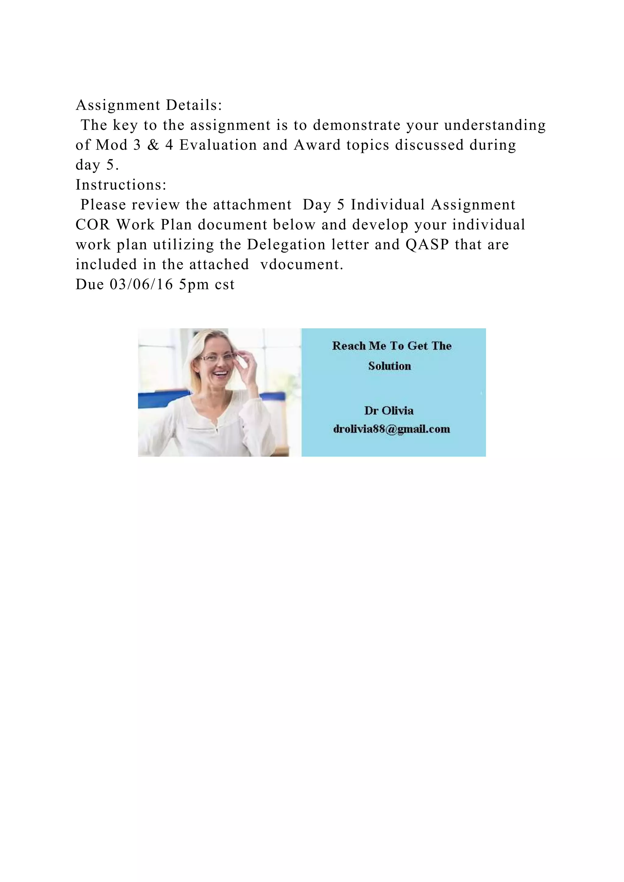 Assignment Details The key to the assignment is to demonstrate yo.docx