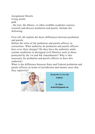 Assignment DetailsUsing intellipath, the text, the library, or.docx