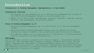 Project Plan for Implementing ITIL Problem Management Module in ...