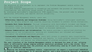 Project Plan for Implementing ITIL Problem Management Module in ...