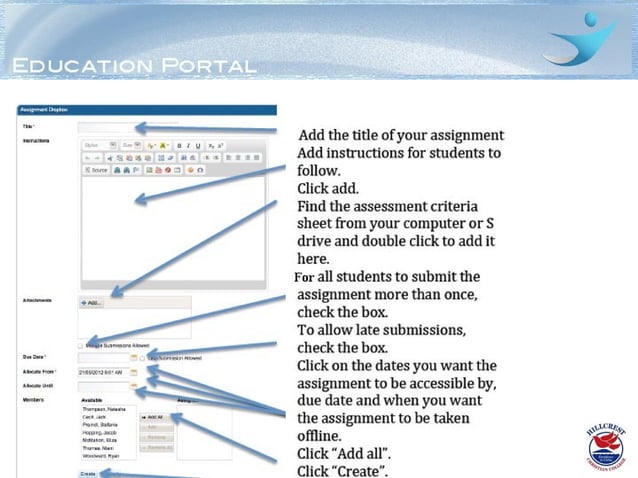 Assignment dropbox | PPT