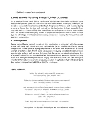Assignment Dyeing of Cotton & Polyester Blend Fabric with suitable Dyes..pdf