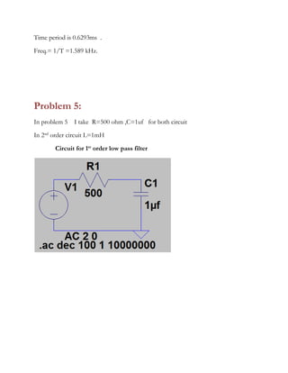 Assignment ee204 | PDF