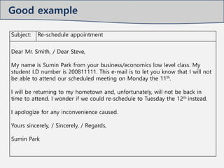 Assignment email to_professor | PPTX
