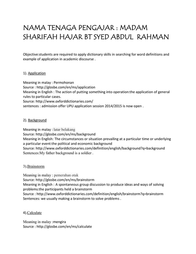 Assignment english | PDF