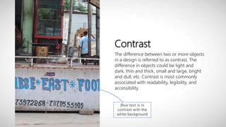 Elements and Principles of Design in Local Market | PPT