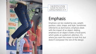 Elements and Principles of Design in Local Market | PPT