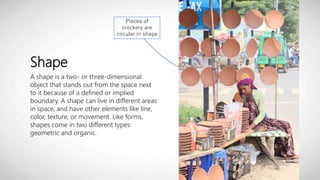 Elements and Principles of Design in Local Market | PPT