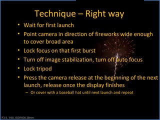 Assignment Fireworks | PPT