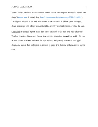 Flipped Lesson Plan | PDF