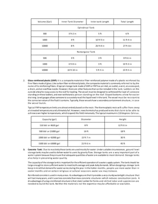 Pipes , fittings and storage | DOCX