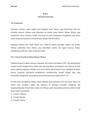 Assignment fonetik bahasa iban | DOC