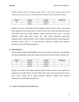 Assignment fonetik bahasa iban | DOC
