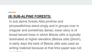 Assignment forestry and watershed management/ types of forestry/ tropical zones of forestry | PPT