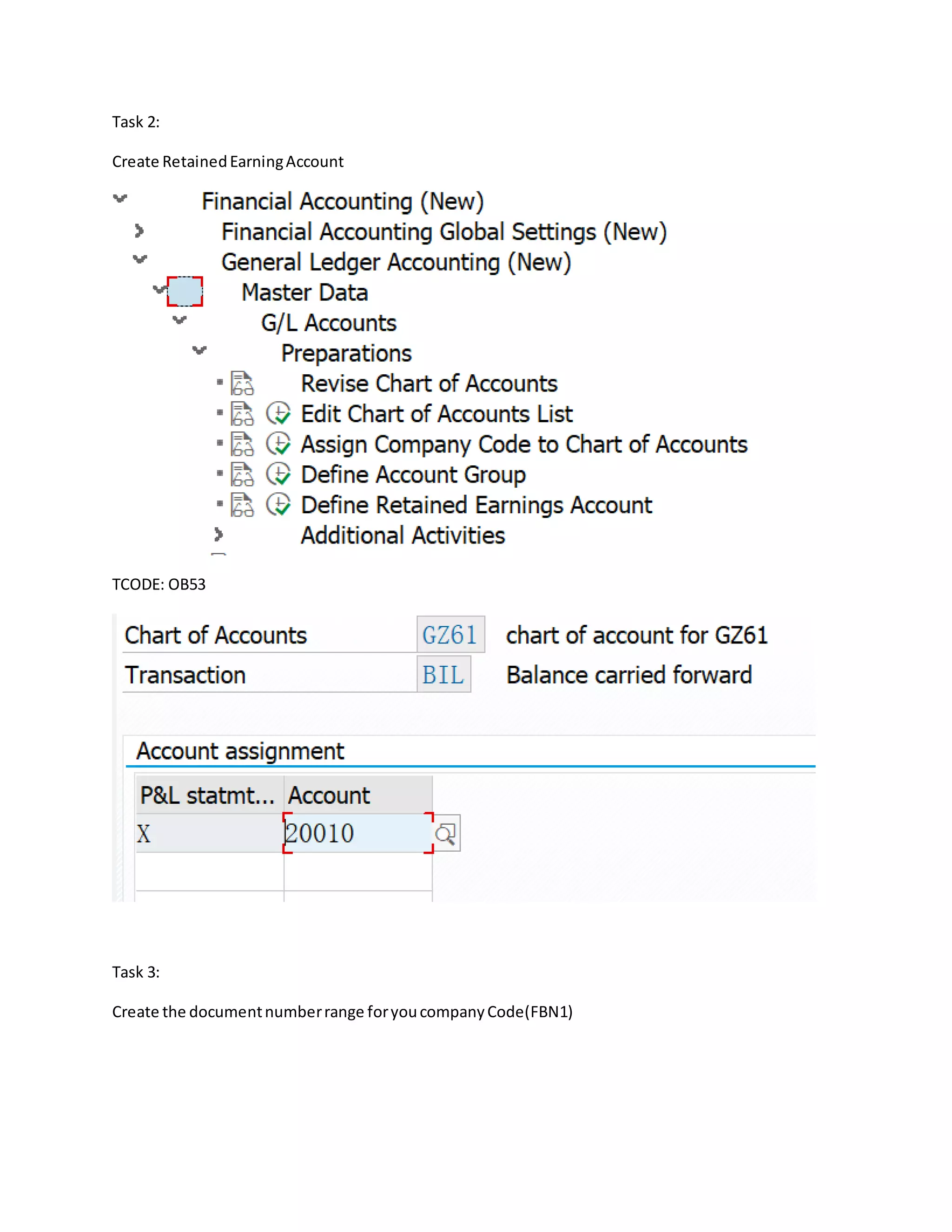 NEW G/L account | PDF