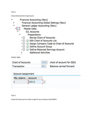 NEW G/L account | PDF