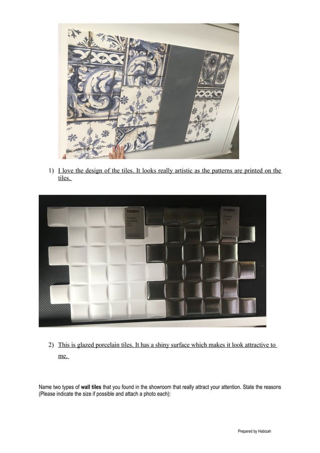 Assignment for niro visit mar 2018 | DOC