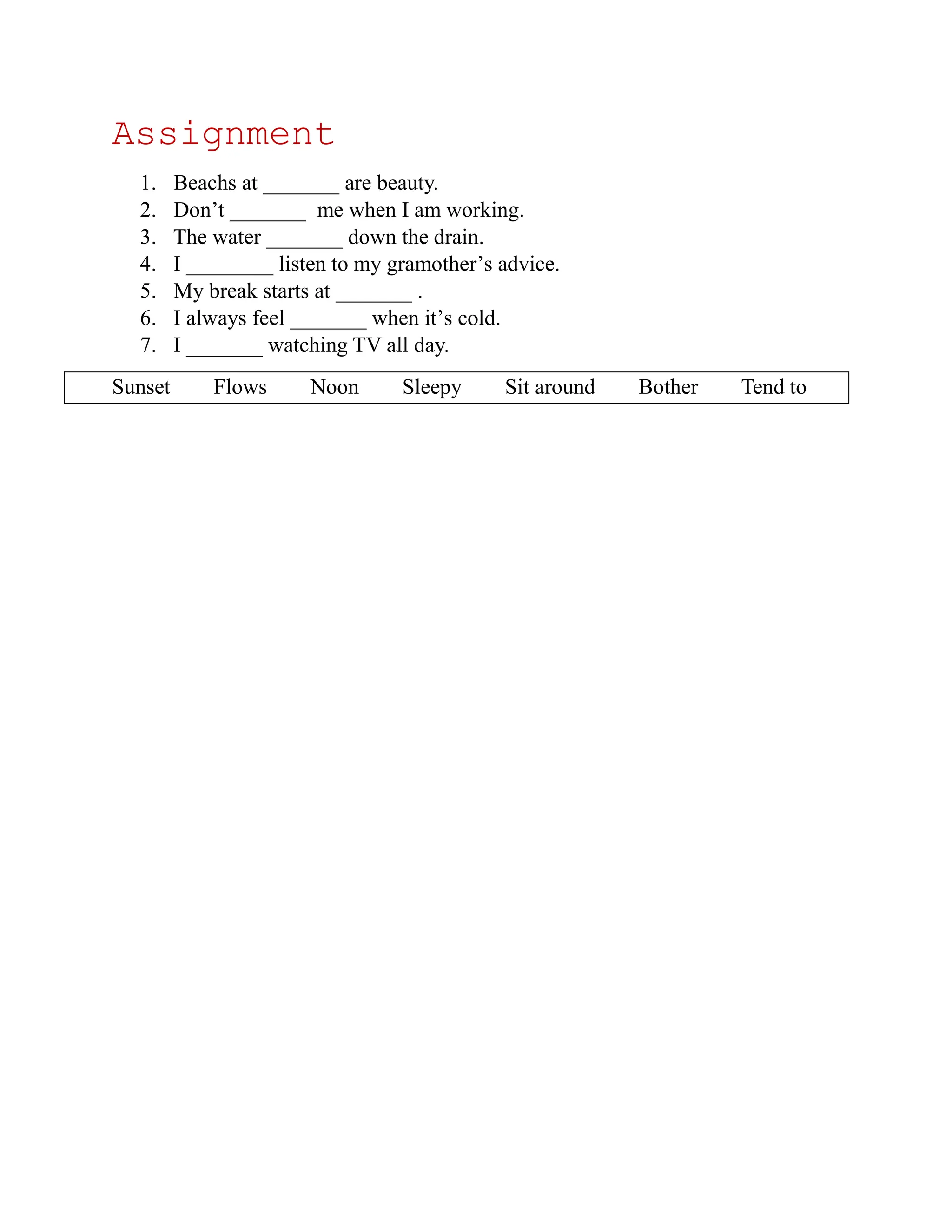 Assignment For one percent.docx