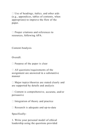 Assignment Grading Rubric Course GB590 Unit 6 .docx