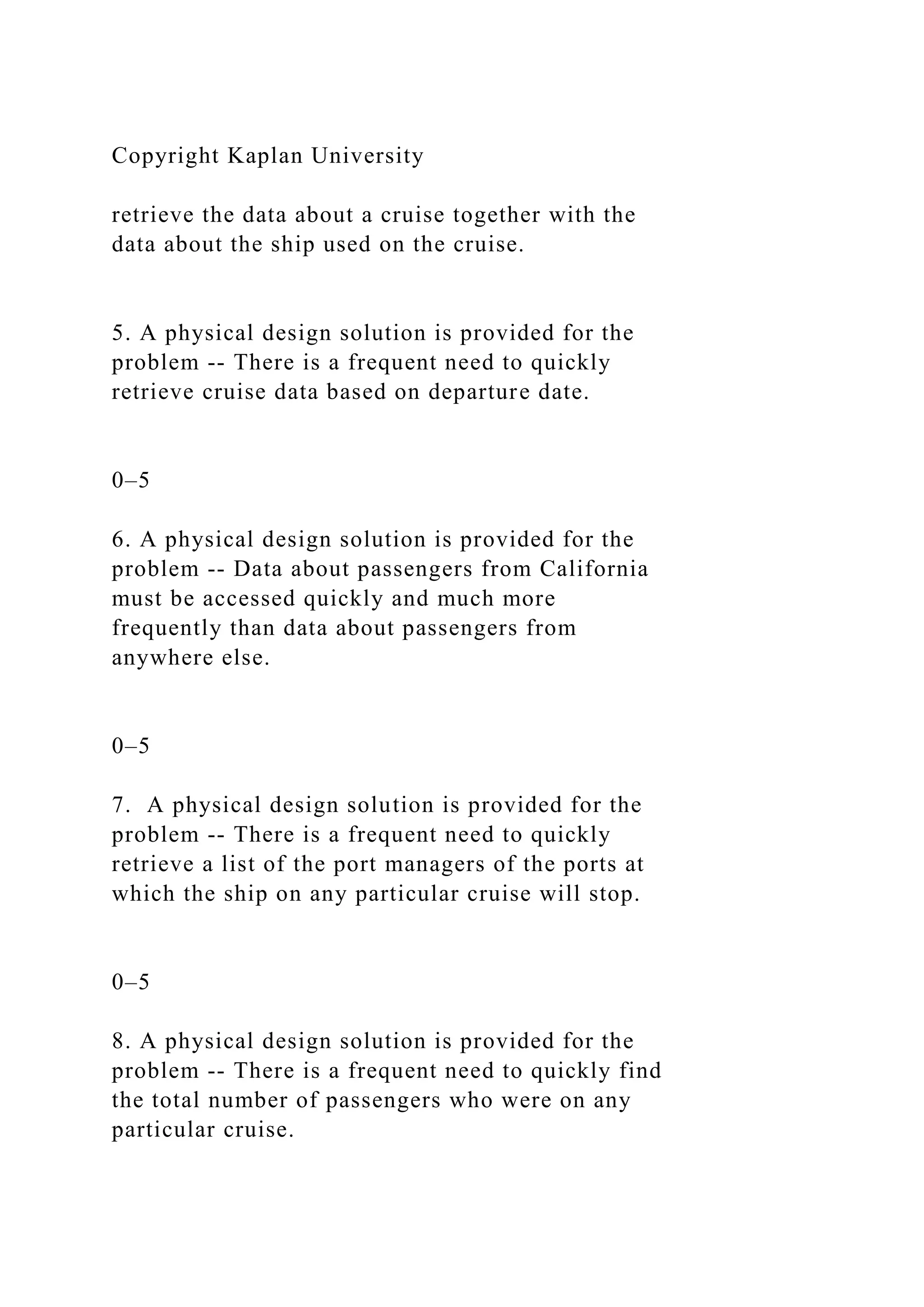 Assignment Grading Rubric Course IT234 Unit 5 Poin.docx | Databases | Computer Software and ...