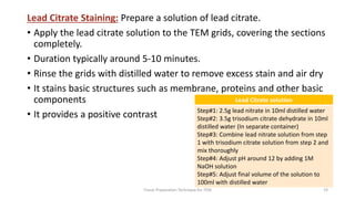 (Assignment Group 02) Histology Tissue preparation technique for TEM.ppt