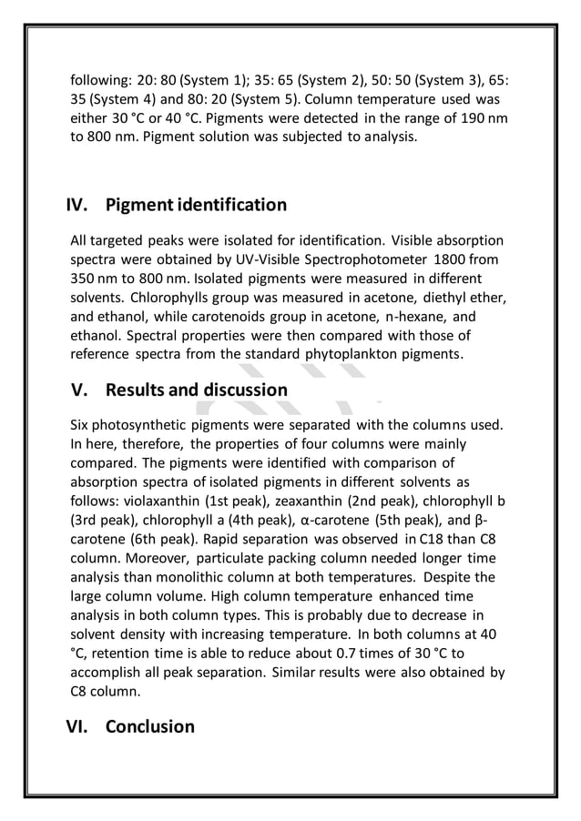 HPLC Technique In Pharmacognosy | DOCX | Chemistry | Science