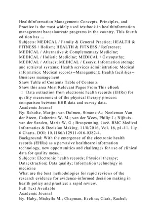 Assignment Guide for theHI 230 - Unit 10 AssignmentHospital Ut.docx