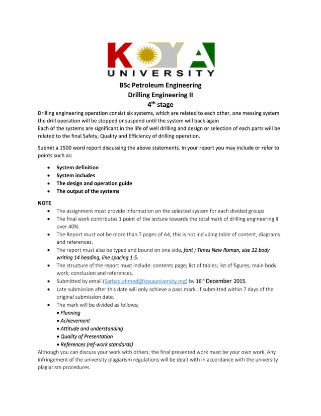 Assignment guides | PDF