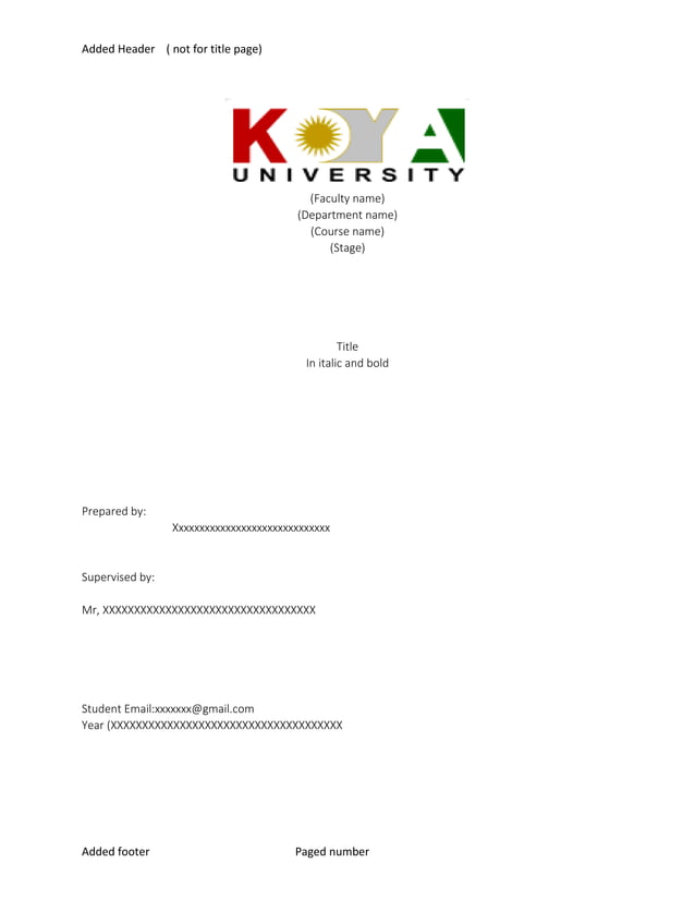 Assignment guides | PDF