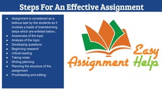 Assignment help | PPTX