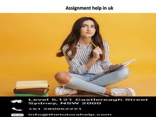 Assignment help in uk | PDF