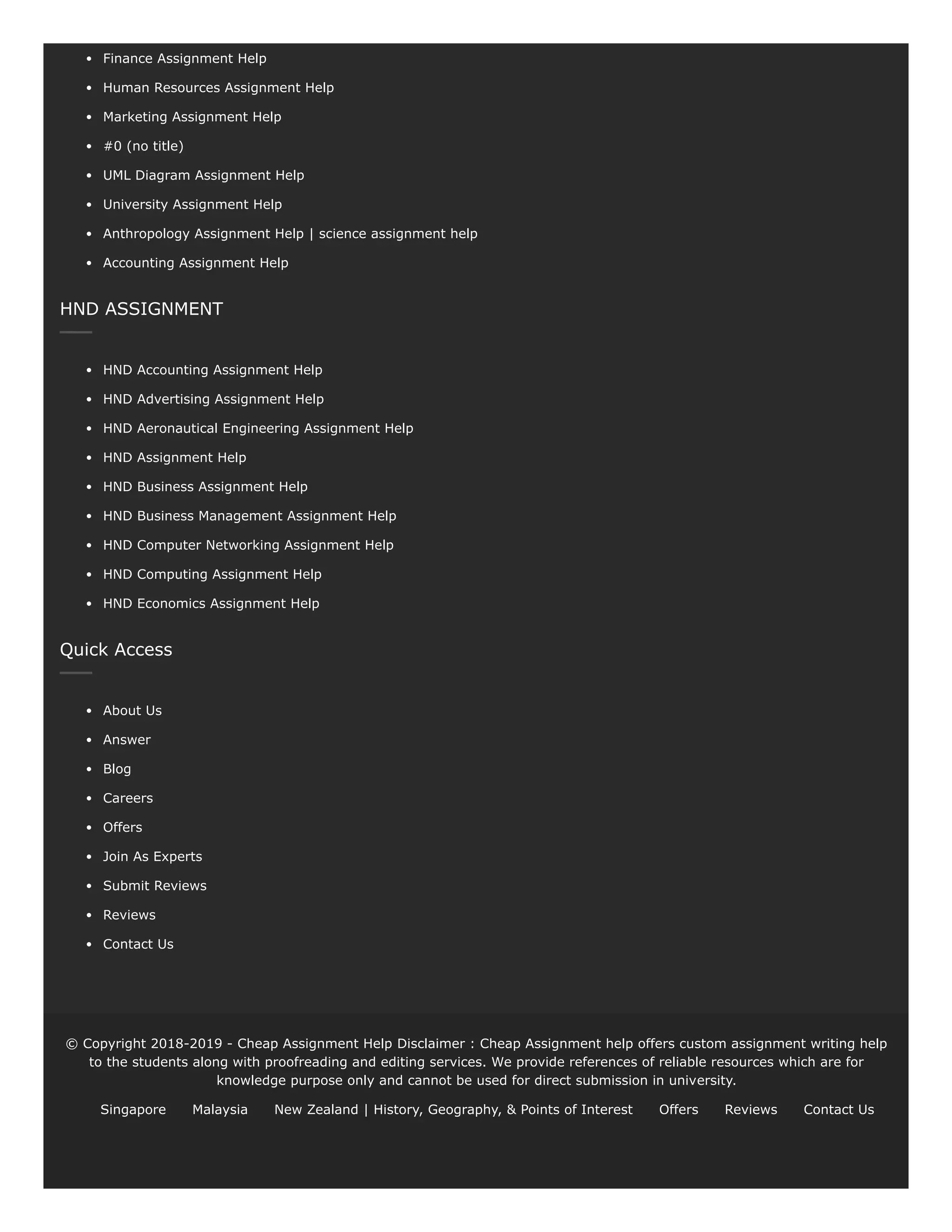 Assignment help usa | PDF