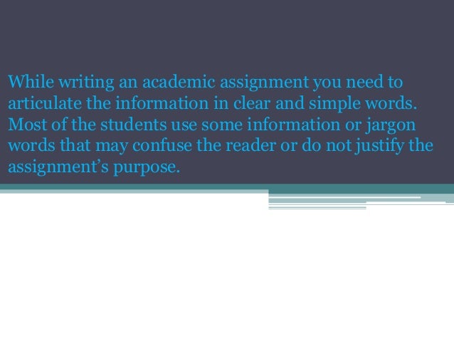 Assignment Help USA: Important Facts About The Assignment | PPT