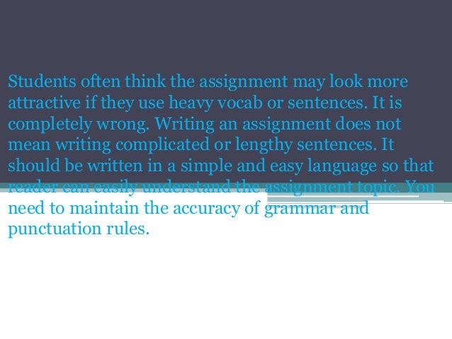 Assignment Help USA: Important Facts About The Assignment | PPTX