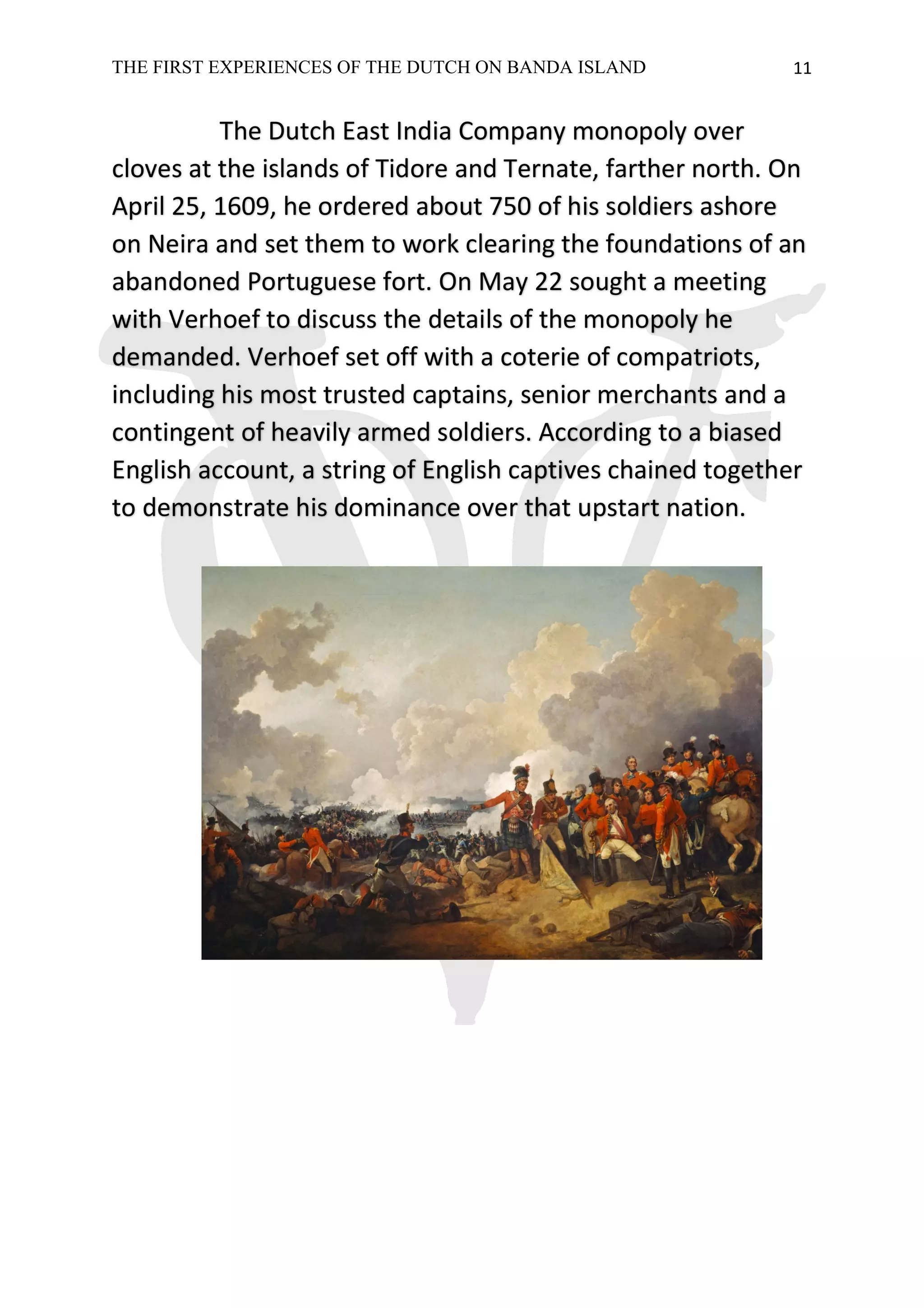 History about the Dutch East India on the Banda Island | PDF