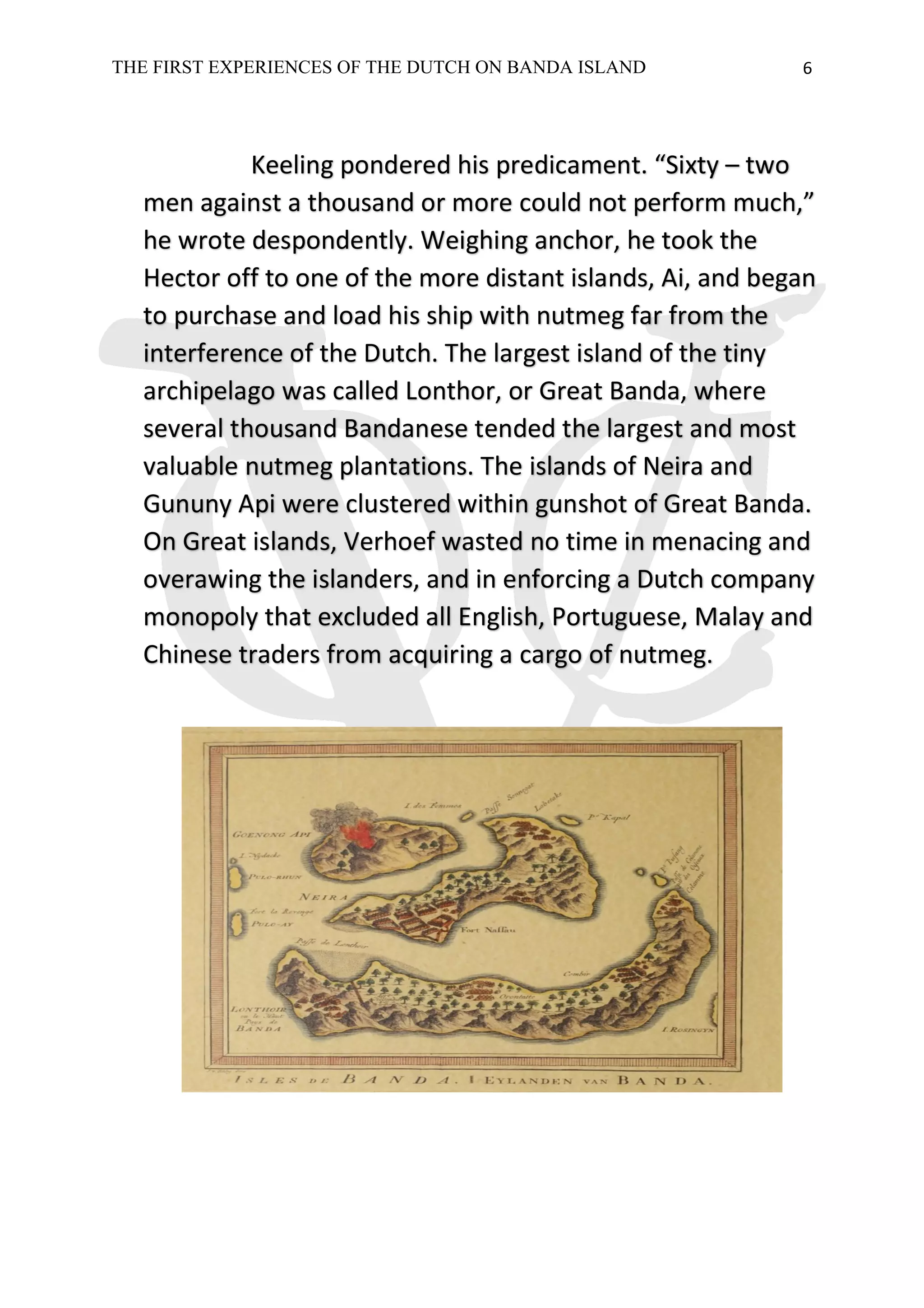 History about the Dutch East India on the Banda Island | PDF