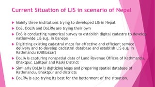 Land Information System of Nepal | PPTX