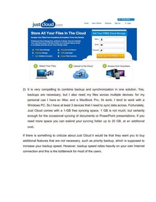 Assignment imd113 cloud storage | DOCX