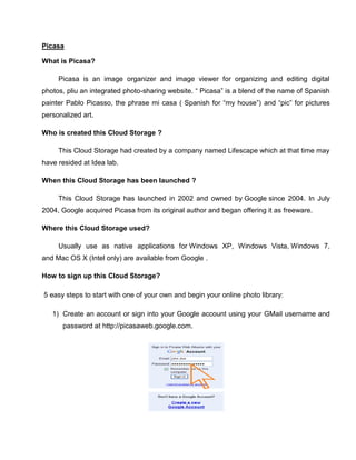 Assignment imd113 cloud storage | PDF