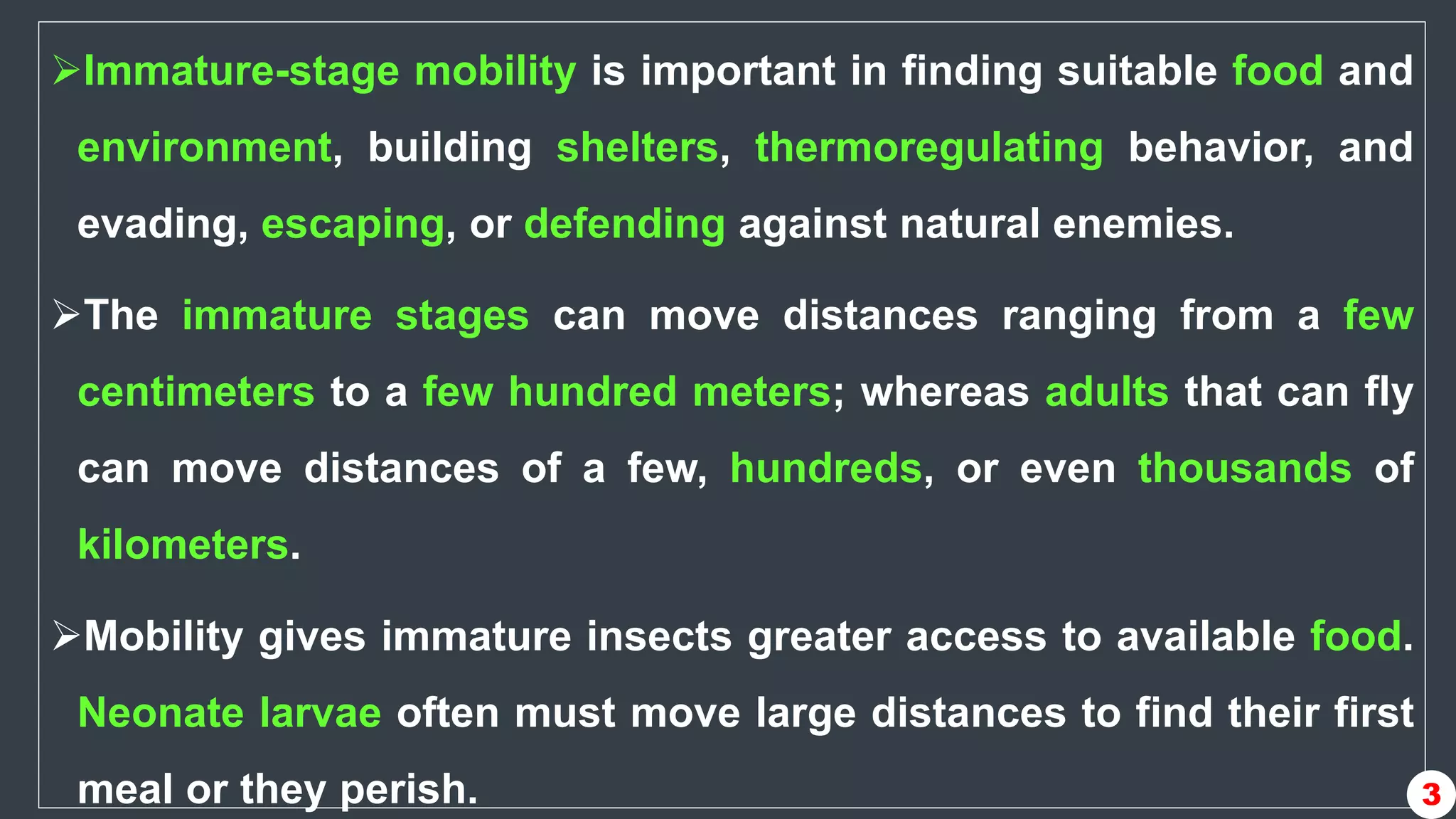 Importance of study of immature stages of insects in agriculture | PPTX