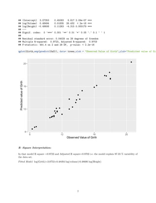 Assignment in regression1 | PDF | Physics | Science