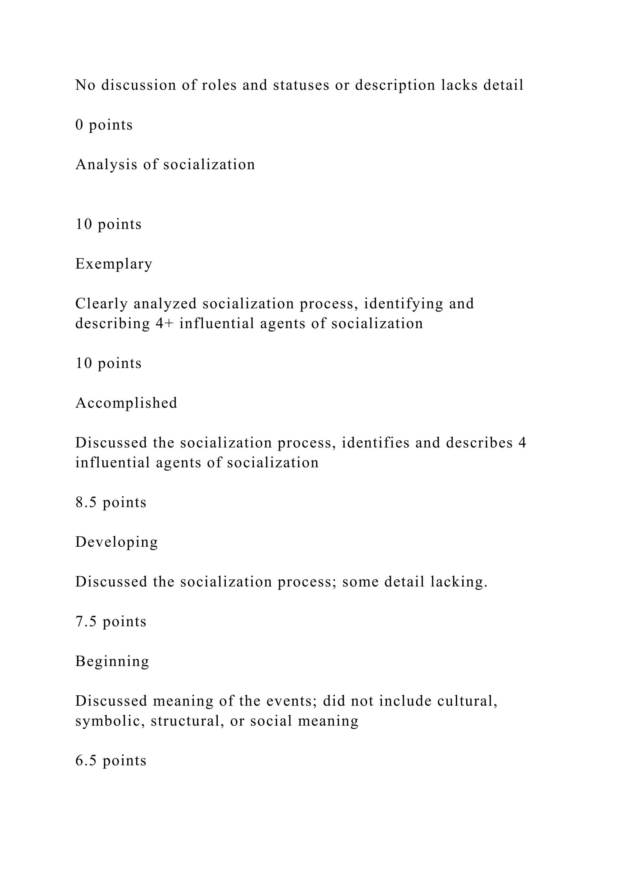 Assignment InstructionsAssignment 1 SocializationDue by | PDF