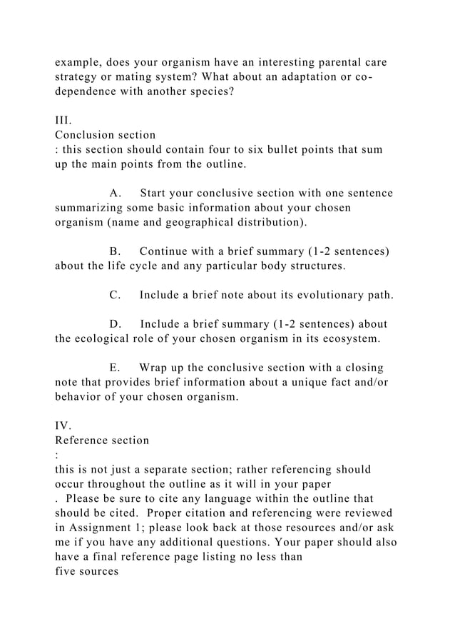 Assignment InstructionsAssignment 2 The OutlineAttachme | DOCX | Educational Assessment | Education