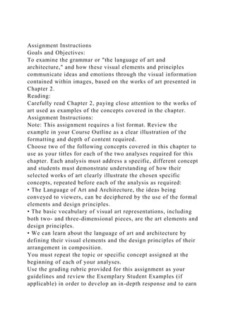 Analyzing Art Elements and Principles in Chapter 2 Works | PDF