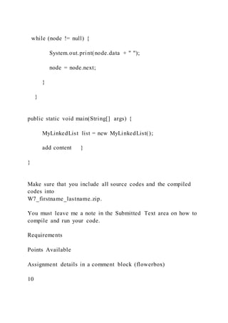 Assignment InstructionsInstructions Make sure you go t | DOCX