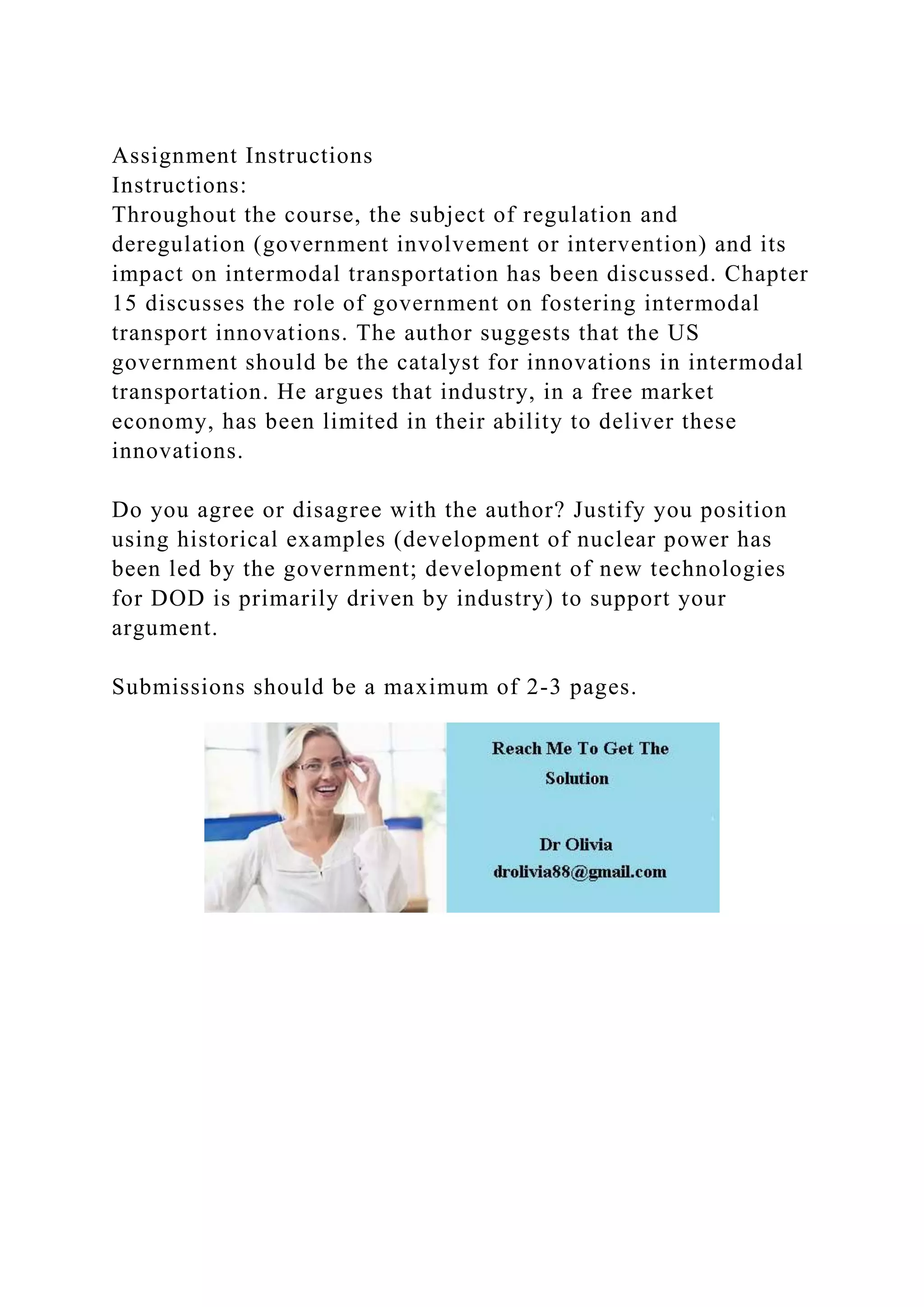 Assignment InstructionsInstructions Throughout the course, the .docx