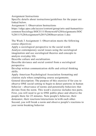 Assignment InstructionsSpecific details about instructionsguideli.docx ...