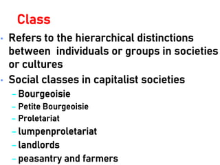 karl marx historial materialism, alienation, mode of production, class ...