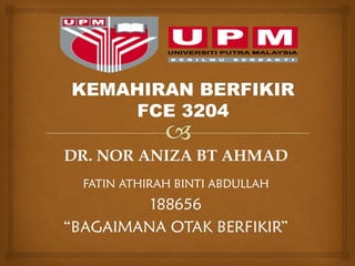 Assignment kb fatin athirah 188656 | PPT